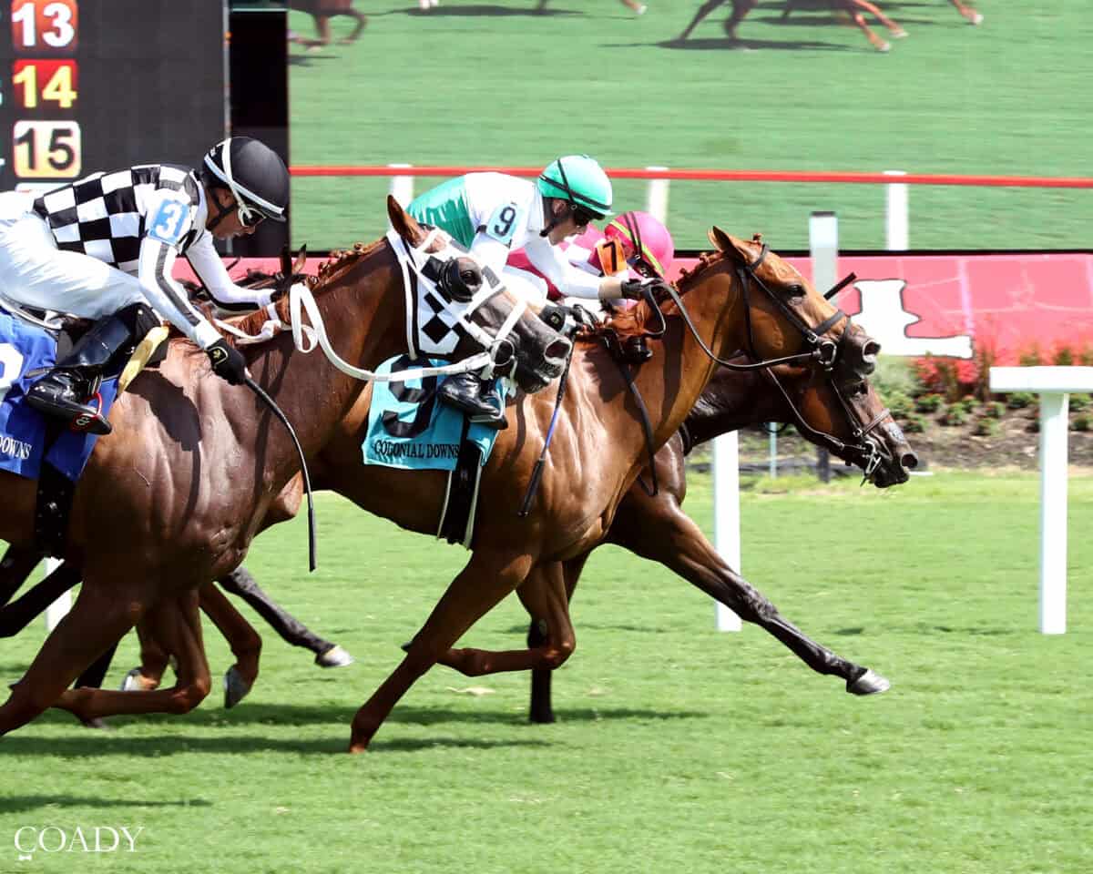 Mark Casse Hits 4,000 Wins With It's Witchcraft at Colonial Downs - FTBOA